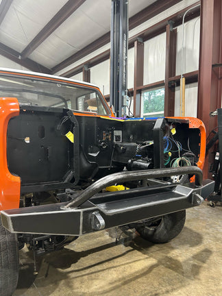 Scout II Heavy Duty Front Winch Bumper Gen 4 – Custom Scouts