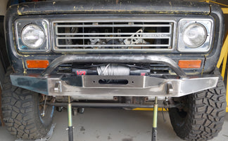 Scout II Heavy Duty Front Winch Bumper Gen 4 – Custom Scouts